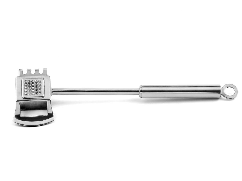 Fleischplätter/-Steaker/-Beil aus Edelstahl